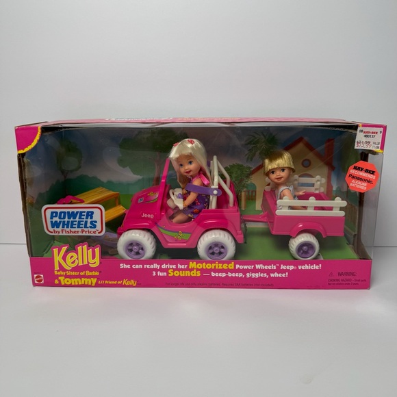 Fisher-Price | Toys | Fisher Price Mattel Barbie Kelly Tommy 997 Power ...